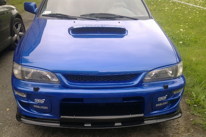 SUBARU IMPREZA GC8 TUNING SPOILER POD PŘEDNÍ NÁRAZNÍK :: TUNINGHAUS