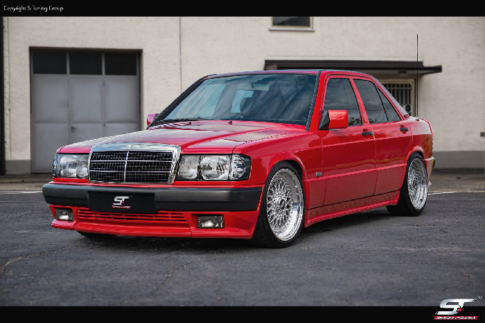 MERCEDES-BENZ E190 TUNING PRAHY AMG DESIGN :: TUNINGHAUS